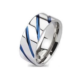 BUNGSA Ring in Blau | Gr.: 54