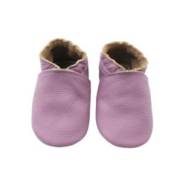Yalion Baby Leder-Krabbelschuhe in Lila | Gr.: 22/23
