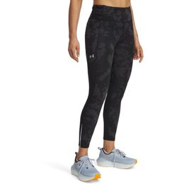 Under Armour Leggings "Launch Ankle Print Tights" in Schwarz | Gr.: L