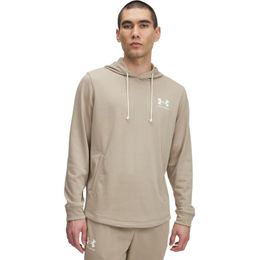 Under Armour Longsleeve "Rival Terry Lc Hd" in Braun | Gr.: M
