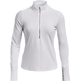 Under Armour Longsleeve "Launch Pro Half Zip" in Wei&szlig; | Gr.: S