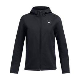 Under Armour Softshelljacke "Shield Hooded Jacket" in Schwarz | Gr.: XL