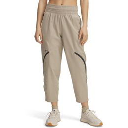 Under Armour Sweat Pant "Unstoppable Ankle Pants" in Braun | Gr.: XS