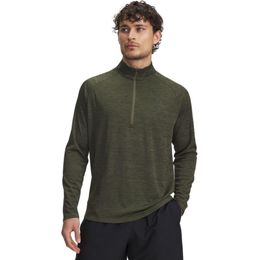 Under Armour Longsleeve "Tech Textured 1/2 Zip" in Gr&uuml;n | Gr.: M