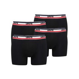 Levi's Levi ́s Boxershort 4er Pack in Schwarz | Gr.: L