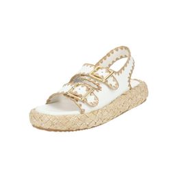 Steve Madden Sandalen in Wei&szlig; | Gr.: 41