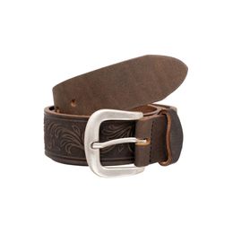 T&ouml;pfer T&ouml;pfer G&uuml;rtel RU2-2418-PG255 in dunkelbraun | Gr.: 85