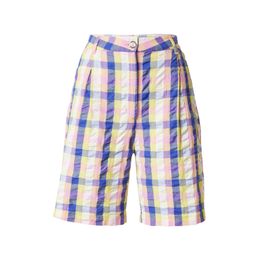 MONKI Shorts Damen Gr&ouml;&szlig;e 48 blau / gelb / pastellorange / rosa