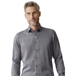 Businesshemd Venti "Venti Businesshemd uni", Herren, Gr. 38, Normalgrößen, braun, 100% Baumwolle, unifarben, schmal, Hemden