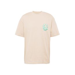 TOPMAN T-Shirt Herren Gr&ouml;&szlig;e XS nude / gr&uuml;n / offwhite