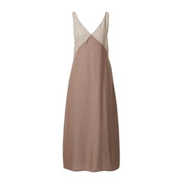 ABOUT YOU X Marie Von Behrens Kleid 'Josefin' Damen Gr&ouml;&szlig;e 40 braun / taupe Winterkleid