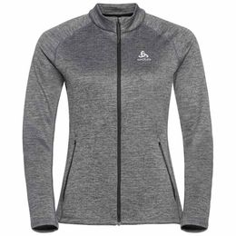Odlo Fli Mid Layer Full Zip Bekleidung Damen grau