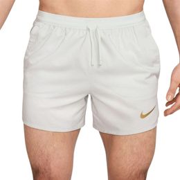 Nike Dri-Fit Stride 5" BF Shorts Bekleidung Herren wei&szlig; XL