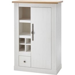 Home Affaire Kommode &raquo;Westminster TOPSELLER!&laquo; H&ouml;he ca. 122cm, Schrank mit praktisch viel Stauraum Pinie Weiss, Wotan Eiche Home Affaire &acirc;&euro;&ldquo;...