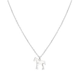 Cool Time Kette mit Anhänger »Schmuck Geschenk Edelstahl Halskette The Cool Horse Pferd« silberfarben Tolle Halskette von Cool Time mit...