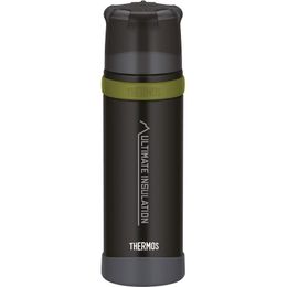 Thermos Thermoflasche »Mountain« Edelstahl schwarz 500 ml