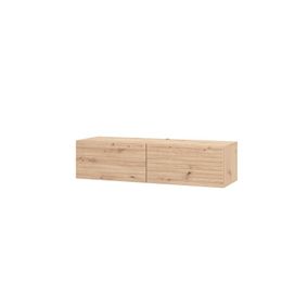 Inosign TV-Board »Royan, TV-Bank, TV-Schrank, Wandmontage« in verschiedenen Breiten 128/154/192 cm, Push-to-Open, FSC eichefarben