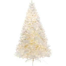 CREATIV LIGHT K&uuml;nstlicher Weihnachtsbaum &raquo;Weihnachtsdeko, k&uuml;nstlicher Christbaum, Tannenbaum&laquo; wei&szlig;