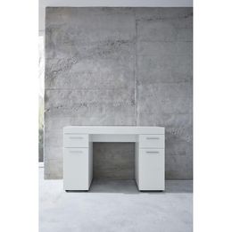 Inosign Schreibtisch &raquo;Avena&laquo; variabel auch als Schminktisch einsetzbar mit dem Spiegel 88435001 wei&szlig; + wei&szlig; + wei&szlig; Schreibtisch, Ma&szlig;e 120 cm...
