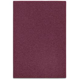 my home Teppich &raquo;Blackburn&laquo; rechteckig 4 mm H&ouml;he Weinrot Obermaterial: 100% Polypropylen B : 100 cm 1 Stk.