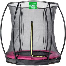 EXIT Bodentrampolin »Silhouette, rosa« schwarz + rosa