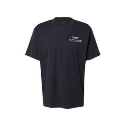New Balance T-Shirt 'Chrome Runner' Herren Gr&ouml;&szlig;e S opal / grau / dunkelgrau / schwarz
