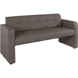 exxpo - SOFA FASHION Polsterbank »Barista Küchensofa mit Komfortsitzhöhe 49cm« tolle Detailverarbeitung, frei im Raum stellbar elephant