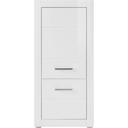 Inosign Mehrzweckschrank »BIANCO« Höhe 142 cm Weiß matt / Weiß MDF Hochglanz Inosign - Innovation & Design in jedem Einrichtungsstück