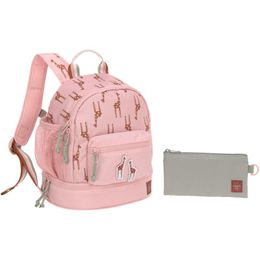 Lässig LÄSSIG Kinderrucksack »Safari, Giraffe, Rose« Rose