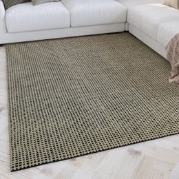 Wecon Home Teppich &raquo;Hamptons TWENTYNINE&laquo; rechteckig 10 mm H&ouml;he L&auml;ufer, Kurzflor, Wohnzimmer, Schlafzimmer, elegant, robust, Karo sand beige...