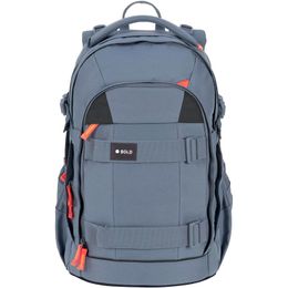 Lässig LÄSSIG Schulrucksack »Origin Bold, blue« Reflektoren aus recyceltem Material blue