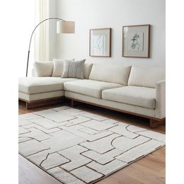 LIVABLISS Teppich »SFAX« rechteckig 14 mm Höhe creme Obermaterial: 100% Polyester B : 200 cm 1 Stk.
