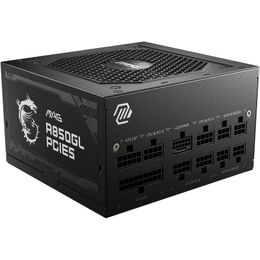 MSI PC-Netzteil &raquo;MAG A850GL PCIE5&laquo; schwarz Motherboard Anschlussstecker: 20+4 pin ATX