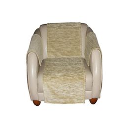 WIRTH Sofahusse &raquo;Miriam&laquo; 2-er Set, Armlehnenschoner, Ma&szlig;: 60 x 40 cm, 2 St&uuml;ck beige Kunstfaser