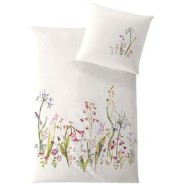 Hefel Wendebettwäsche »Trend in Gr. 135x200 oder 155x220 cm« Bettwäsche aus TENCEL , geblümte Bettwäsche mit Reißverschluss fleur Obermaterial:...