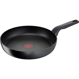 Tefal Bratpfanne »Hard Titanium Pro« Aluminium Antihaftversiegelung, Induktion, Temperaturanzeiger, Made In France Schwarz