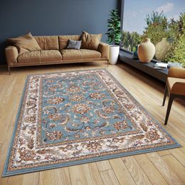 Hanse Home Teppich &raquo;Reni&laquo; rechteckig 8 mm H&ouml;he L&auml;ufer, Orientalisch, Kurzflor, Wohnzimmer, Schlafzimmer, Esszimmer Mint,Creme Oberfl&auml;che: 53%...