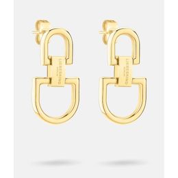 Liebeskind Berlin Paar Ohrstecker »Schmuck Geschenk Edelstahl Ohrringe The D-Link« gelbgoldfarben Elegante Ohrringe