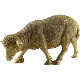 AM Design Dekofigur &raquo;Schaf aus Polyresin&laquo; Osterdeko in schwarz, silber-, gold- oder cremefarben goldfarben