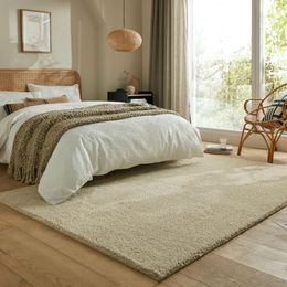 FLAIR RUGS Teppich »Fluffy« rechteckig 23 mm Höhe Natur Obermaterial: 100% Polyester B : 160 cm 1 Stk.