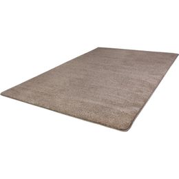 LUXOR living Teppich &raquo;Oxford, Made in Poland&laquo; rechteckig 13 mm H&ouml;he besonders weich durch Microfaser, Wohnzimmer taupe Obermaterial: 100% Polyester...