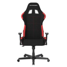 DXRacer Gaming-Stuhl »Formula Gaming Chair Regular L, schwarz-rot« () Wasserabweisender Stoffbezug schwarz-rot Empfohlene Größe: < 185 cm; Maximale...