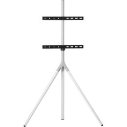 One For All TV-Standfuß »Tripod Metall« bis 165 cm Zoll weiss