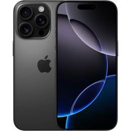 Apple Smartphone »iPhone 16 Pro« Titan Schwarz Titan Schwarz