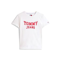 Tommy Jeans Shirt 'VARSITY' female White size XXS