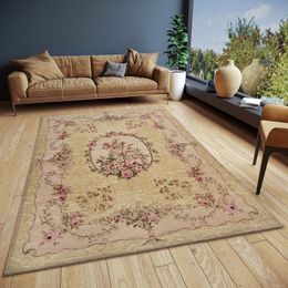 Hanse Home Teppich »Asmaa« rechteckig 5 mm Höhe strapazierfähig, pflegeleicht, robust, Anti-Slip Beige,Creme Oberfläche: 48% Polyester, 27%...