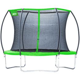 BEST Sporting Gartentrampolin »57121 Superstar 2.0« Ø 305 cm mit Netz schwarz + grün