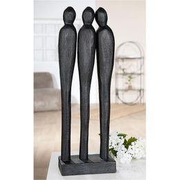 CASABLANCA BY GILDE Engelfigur &raquo;Skulptur Three people, schwarz&laquo; schwarz