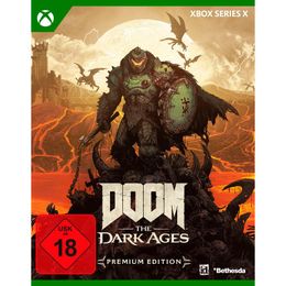 Bethesda Softworks BETHESDA Spielesoftware »DOOM: The Dark Ages Premium Edition« Xbox Series X (ohne Farbbezeichnung) der Slayer liefert ab