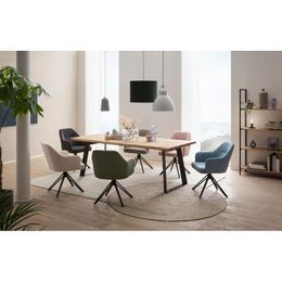 Home Affaire Esstisch &raquo;Hudson&laquo; erweiterbar durch Ansteckplatte Hudson beige